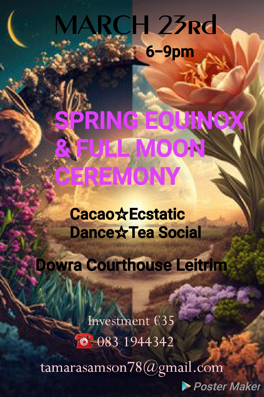 Spring Equinox & Full Moon Ceremony - Saoró
