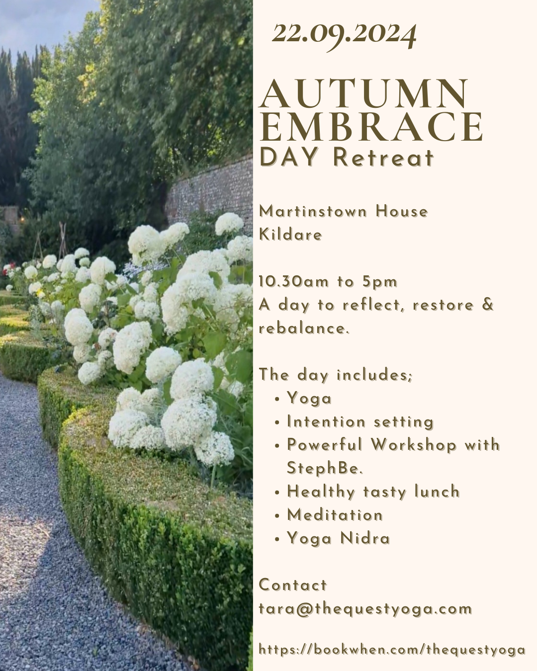 Autumn Embrace Retreat - Saoró